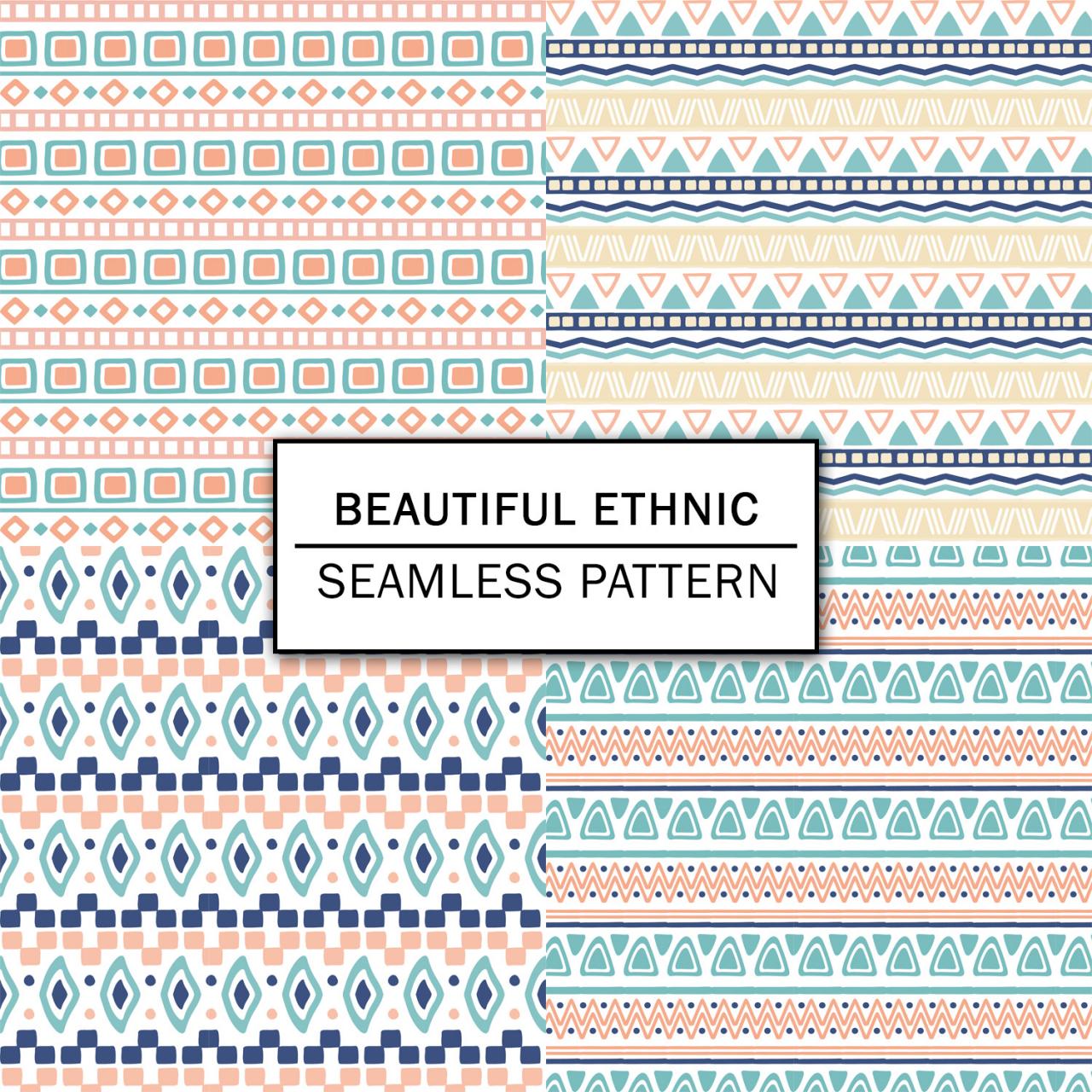 Beautiful Ethnic Digital Paper Spring Digital Paper Scrapbooking Paper ...